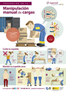 Prevención en la manipulación manual de cargas - Egarsat